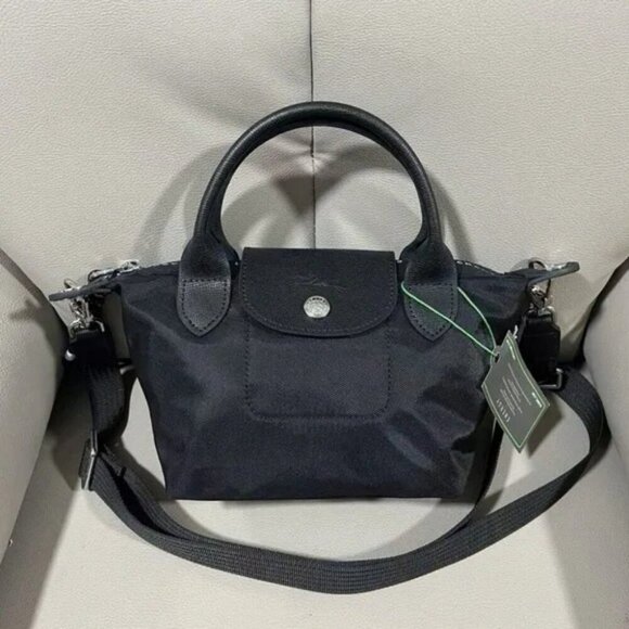 Longchamp | Bags | Longchamp Black Mini Bag | Poshmark
